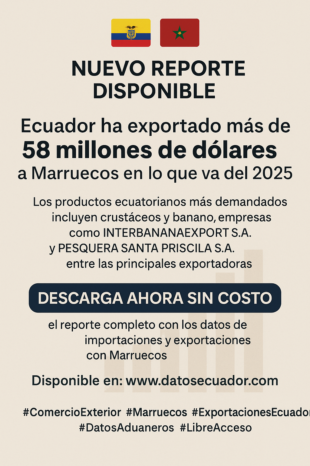 Comercio bilateral entre Ecuador y Marruecos en 2025: un vínculo que se ...